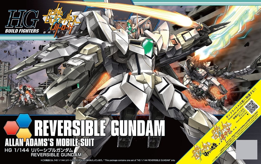 Bandai Hobby Build Fighters HGBF Reversible Gundam HG 1/144 Model Kit ...