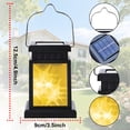 Solar Lanterns Lights Outdoor, 2 Pack Waterproof Star Light, Metal ...