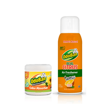 OdoBan Orange Citrus Air Freshener, Odor Eliminator, Bathroom & Room ...