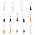 14 Styles Optional Toilet Keyrings Cartoon Pendant Keychain Decorative ...