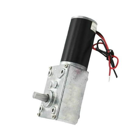 12V Reversible High Geared Motor DC Reduction Motor 470RPM 12V 470RPM ...