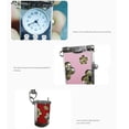 Retro Themed Alloy Pocket Watch Keychain With Designs For Everyday Use ...