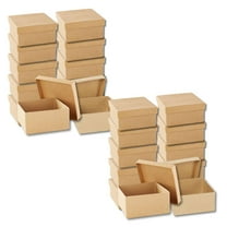 6 Pack of Paper Mache Book-Shaped Boxes with Lids - For Home Decor ...