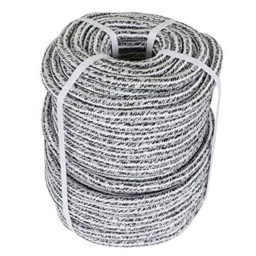 600-Foot 5/16 Fiberglass Fish Strap with Coil Cage and 3 Sliders - Non ...