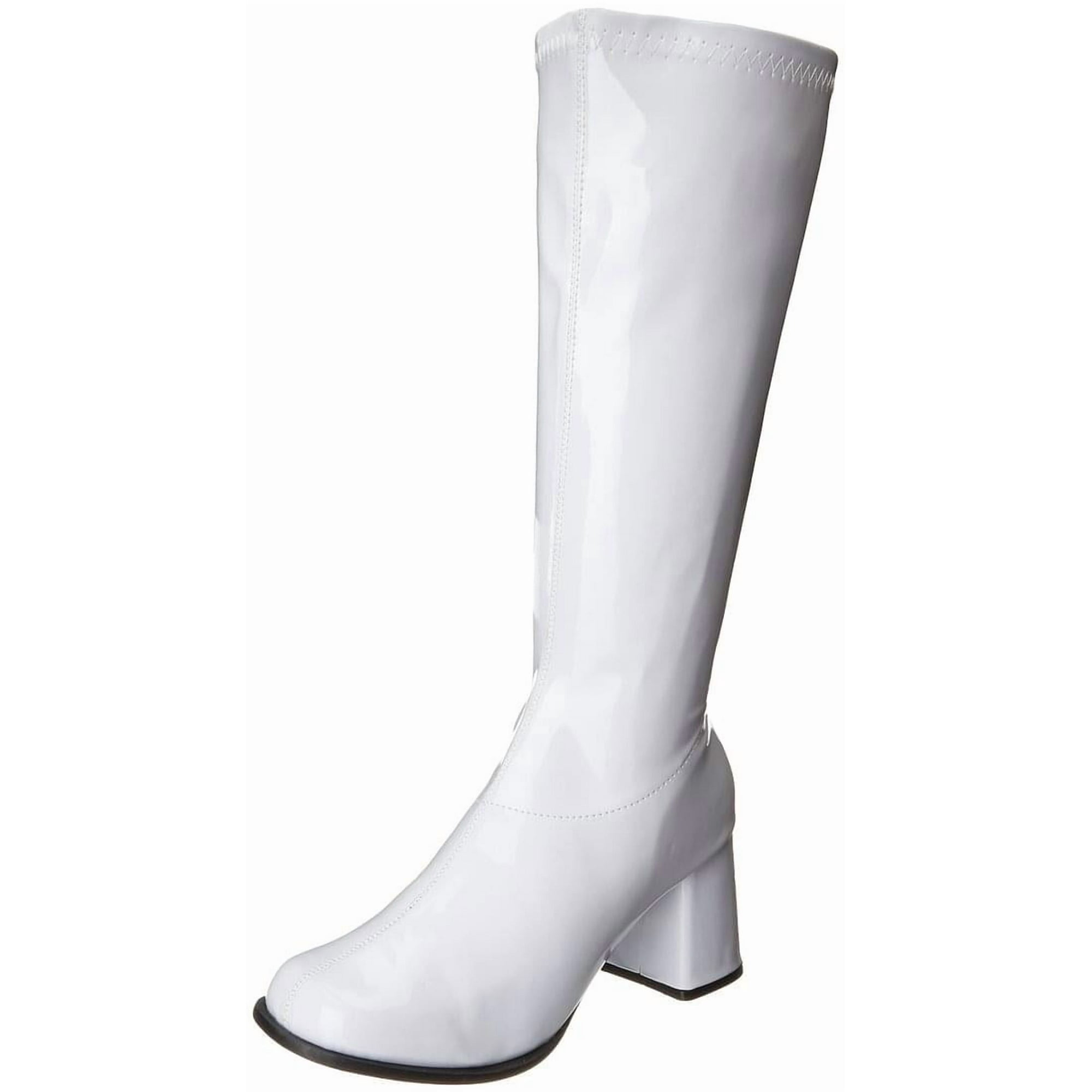 Click here for Ellie Shoes White Gogo Womens Costume Boots Size 7... prices