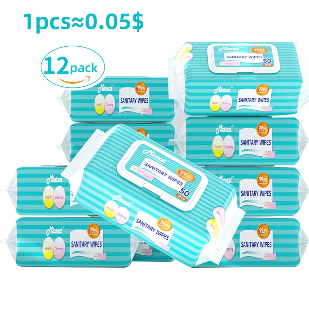 Mioszzi Eco-Friendly Multi-Surface Wipes ，Biodegradable, Hypoallergenic ...