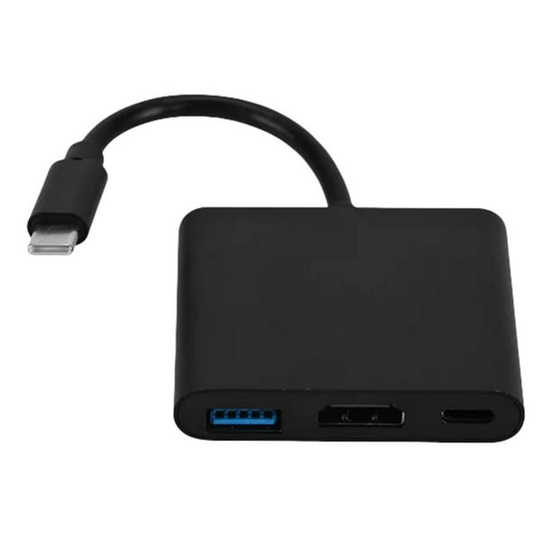 Hub USB-C a 3 en 1 100W PD y 1xUSB 3.0 para MacBook AirPro | Bodega ...