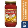 Classico Caramelized Onion & Roasted Garlic Pasta Sauce 24 oz (Pack of ...