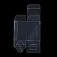 8Pcs Rectangle Transparent Plastic PVC Box Gift Packaging Waterproof ...