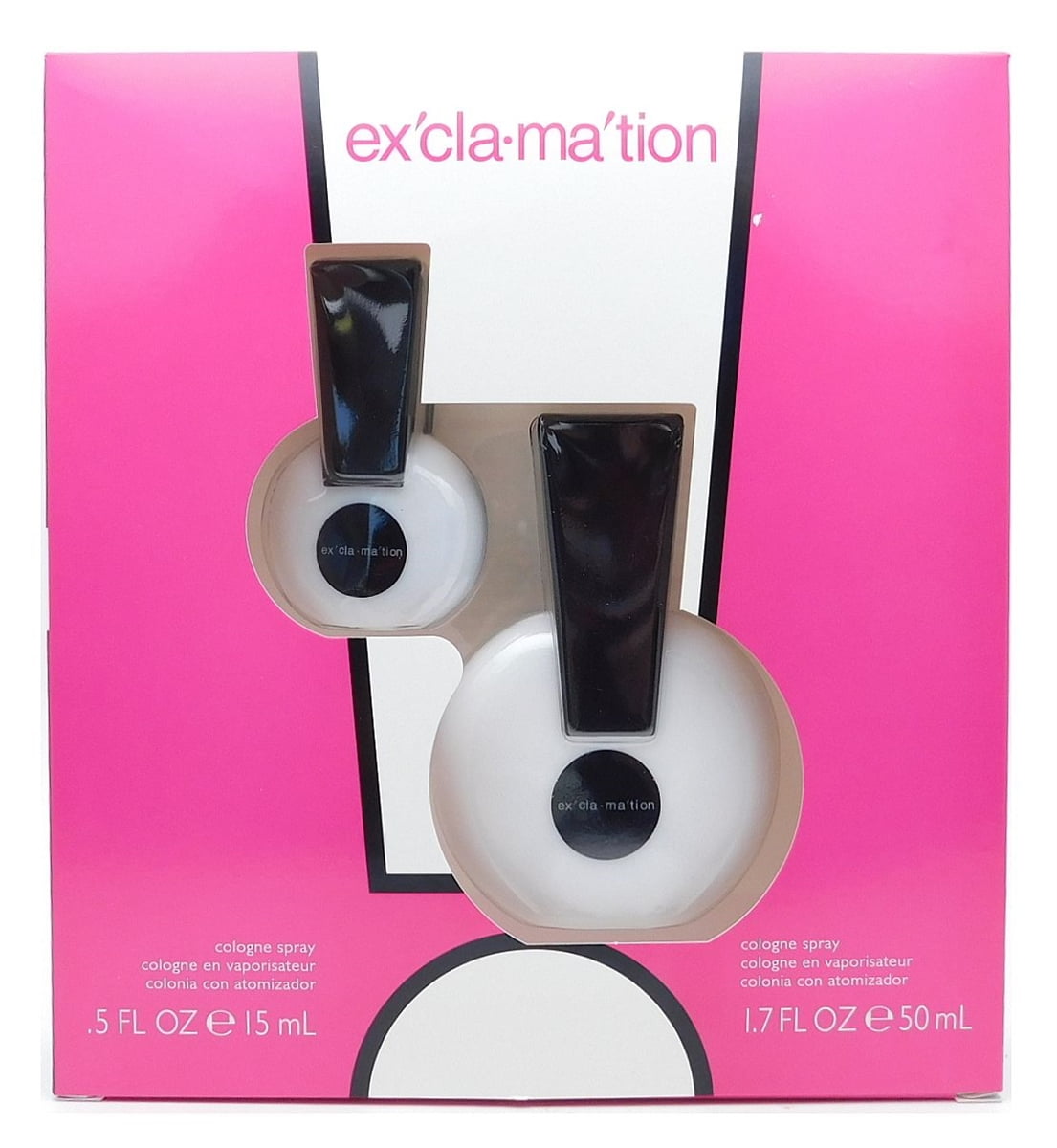 Exclamation Set: Cologne 1.7 Fl Oz., Cologne .5 Fl Oz. - Walmart.com