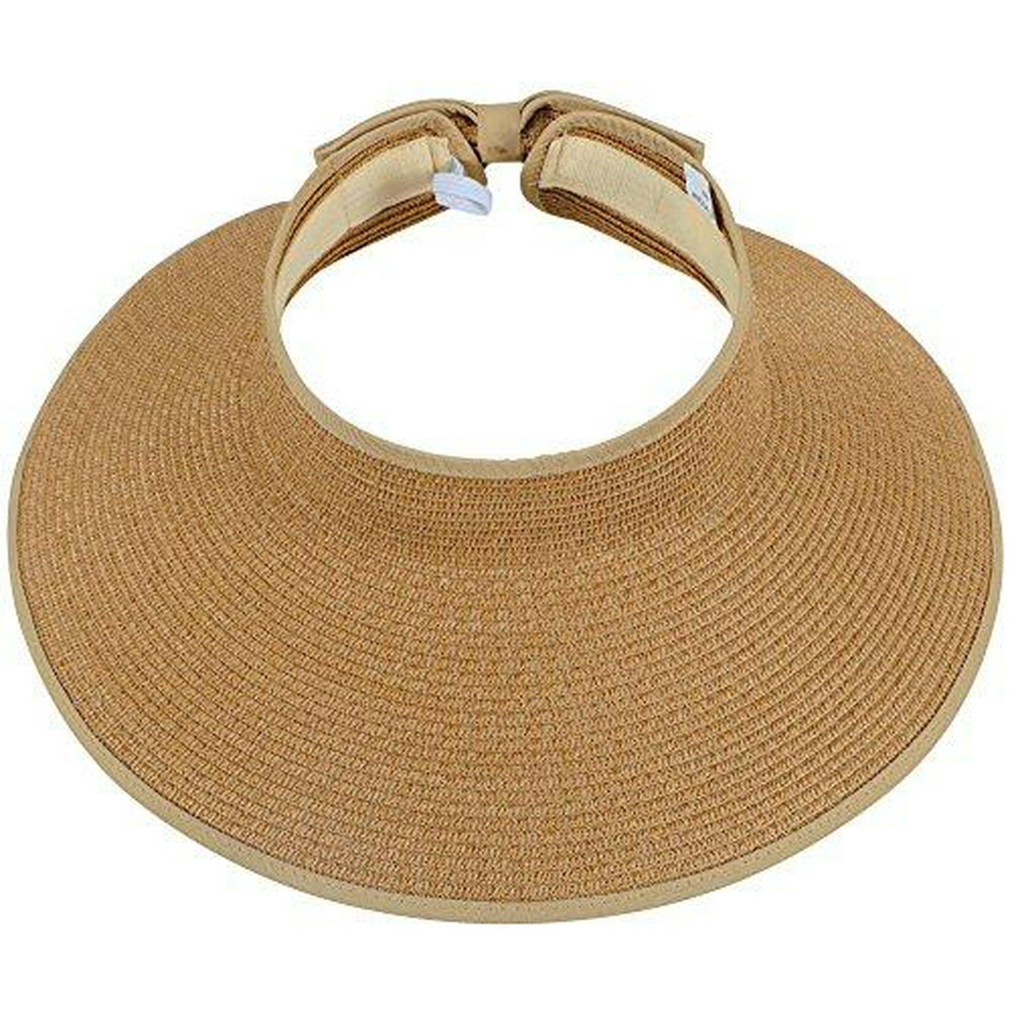 Click here for Younuo Womens Upf 50+ Wide Brim Roll-Up Straw Sun... prices