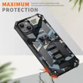 Military Camouflage Drop-proof With Magnetic Suction Phone Case For ...