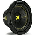 KICKER CompC 8-Inch Dual 4 Ohm SVC Car Subwoofer - 200W RMS Power ...