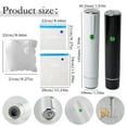 Vacuum Sealer,Compact Cordless Handheld Vacuum Sealer,Food Saver Vacuum ...