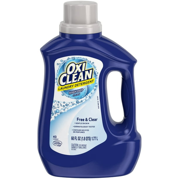 OxiClean™ High Def™ Clean Free & Clear Laundry Detergent 60 fl. oz. Jug ...