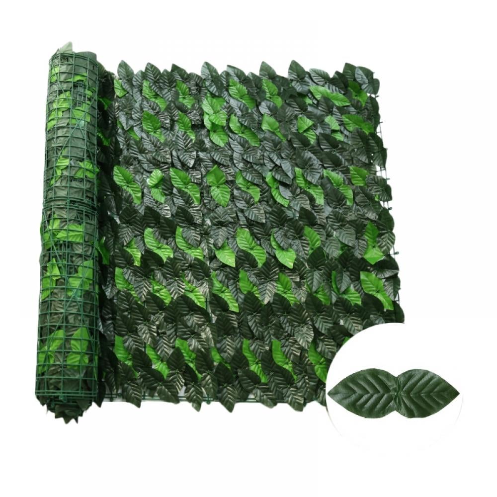 Artificial Privacy Fence Screen,19.7x118.1ft Artificial Fence Leaves ...