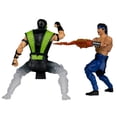 Liu Kang vs Reptile (Mortal Kombat Klassic) Deluxe 2-Pack 7" Figures ...