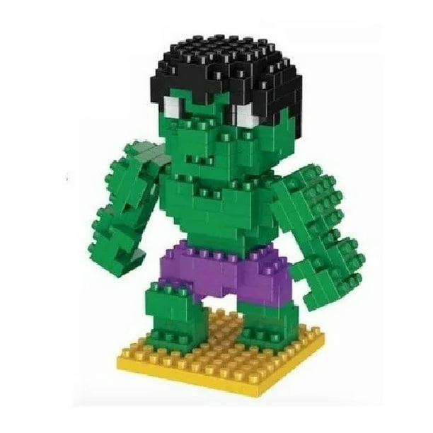 Hulk Marvel Avengers Figura Mini Armable Mini Blocks Micro Bricks Mini ...