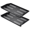 Pyle PLRSTN14U - 1U Server Rack Shelf, Universal Device Server Rack ...