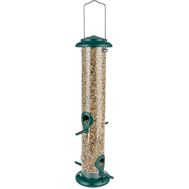 Bird Feeders Hanging Wild Bird Seed Feeder For Mix Seed Blends, Niger ...