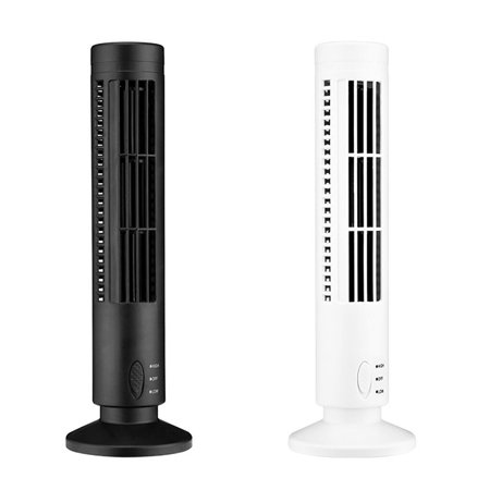 USB Standing Tower Fans Bladeless Floor Air Conditioner Electric Mute ...