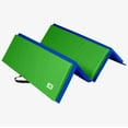 We Sell Mats Folding Personal Fitness Exercise Mat, 4' x 6' Lime Green ...