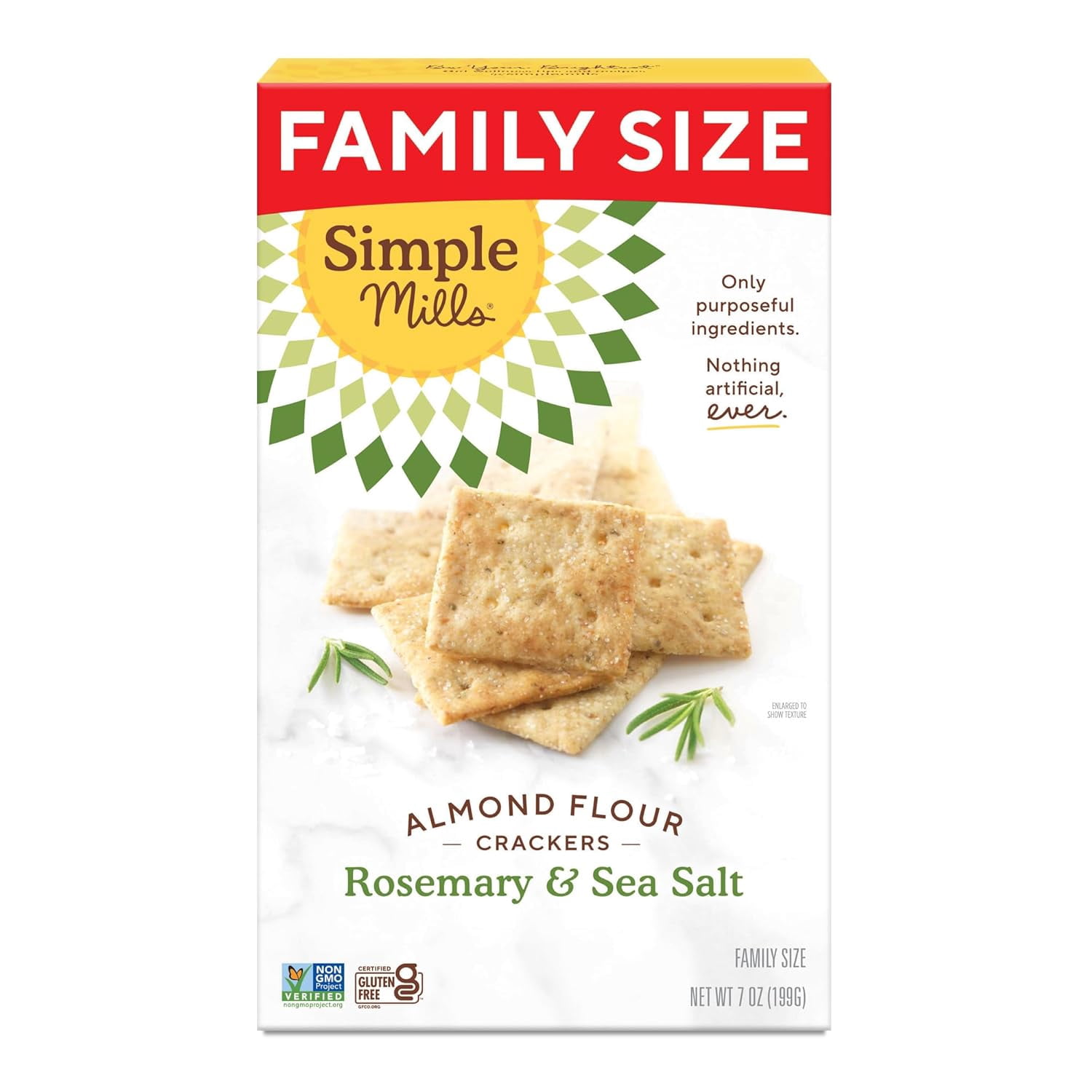 Almond Flour Crackers, Farmhouse Cheddar Snack Packs - Gluten Free ...
