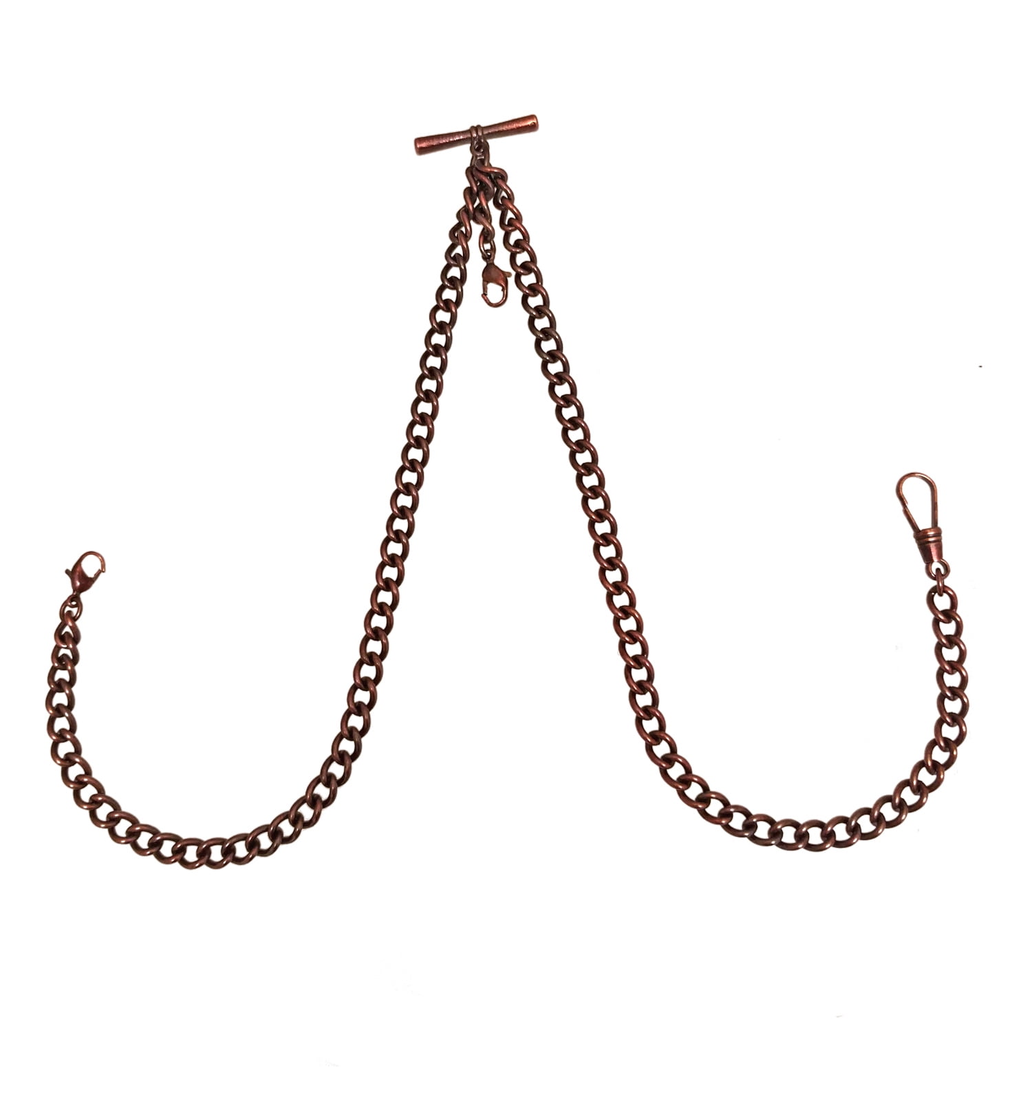 Double Albert Style Pocket Watch