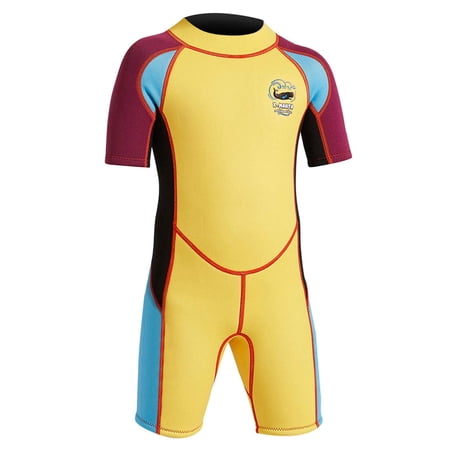 DIVE & SAIL Boys Wetsuit 2.5mm Warm Full Suit One Piece Shorty Suit UPF ...