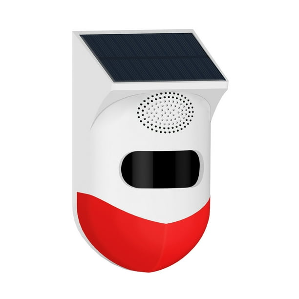 Alarma Sensor de movimiento Alarma de sonido exterior Sirena Alarma ...