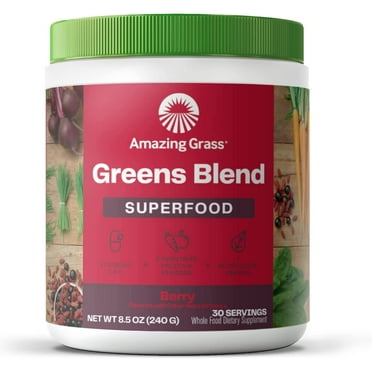 Zena Organic Super Greens Superfood Powder Mix, 45 Packets - Walmart.com