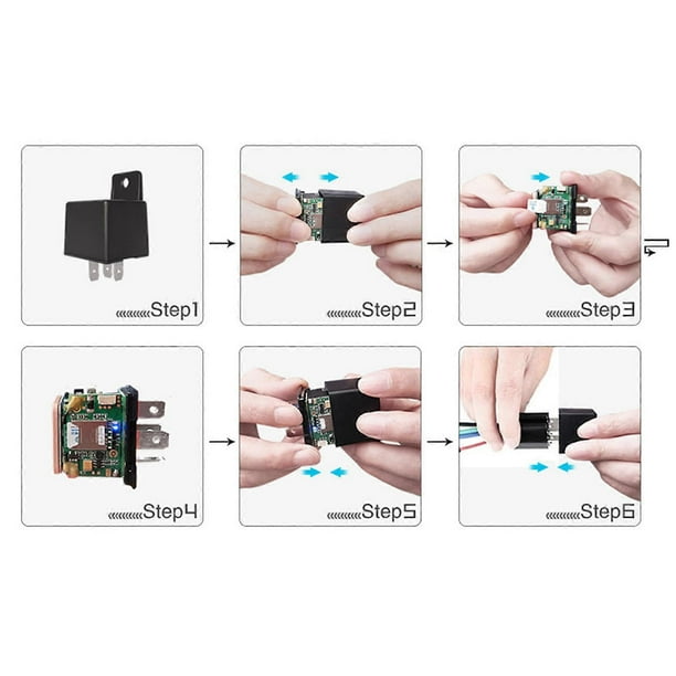 C13 Global Version Relay GPS Tracker Rear Time GSM Locator Anti-theft ...