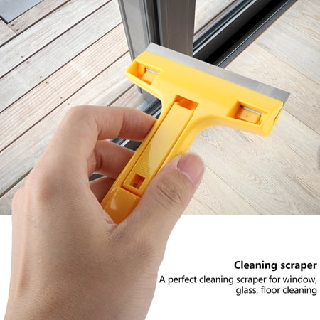 Cleaning Scraper, Window Glass Floor Cleaner Wiper Hand Scraper ...