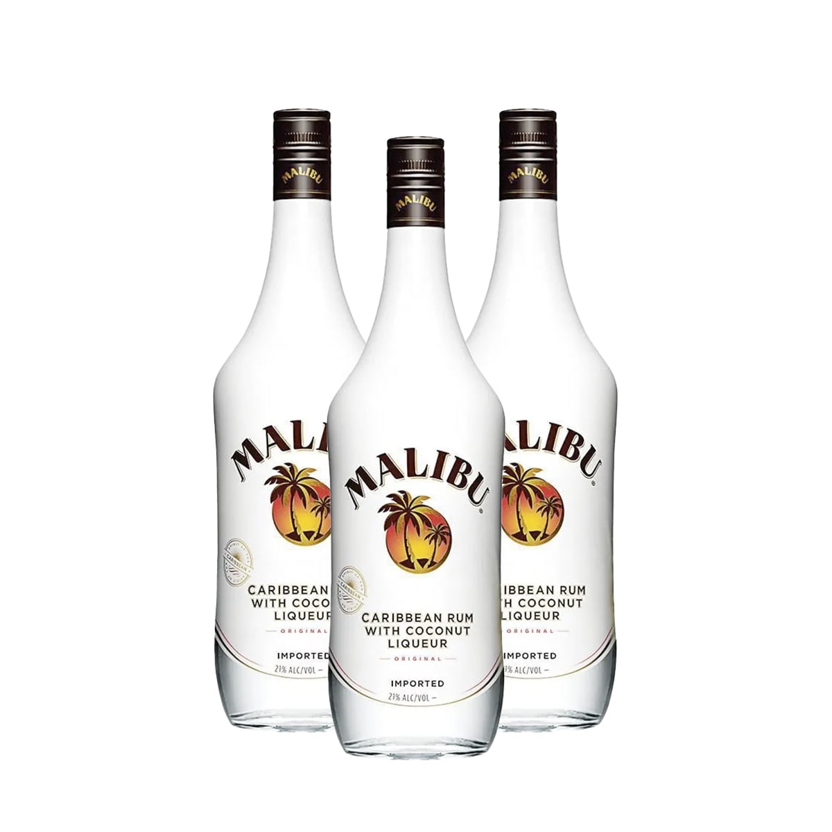 PACK DE 3 RON MALIBU DE COCO 750ML | Bodega Aurrera en línea