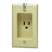 Leviton 5050 Single-Surface Replacement Range Receptacle, 3 Wire ...