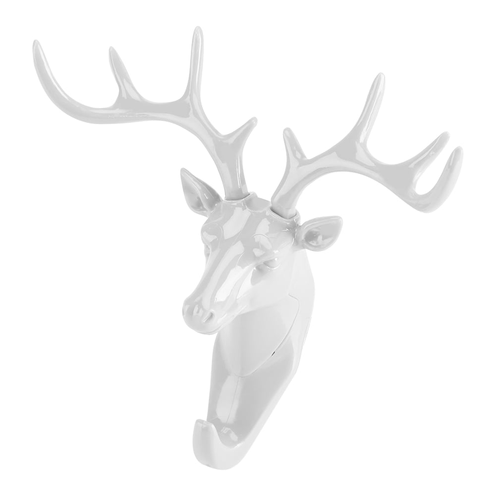 BORDSTRACT Deer Head Hooks, Self Adhesive Deer Adhesive Wall Door ...