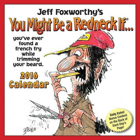 Jeff Foxworthys You Might Be A Redneck If… Desk Calend by Andrews ...