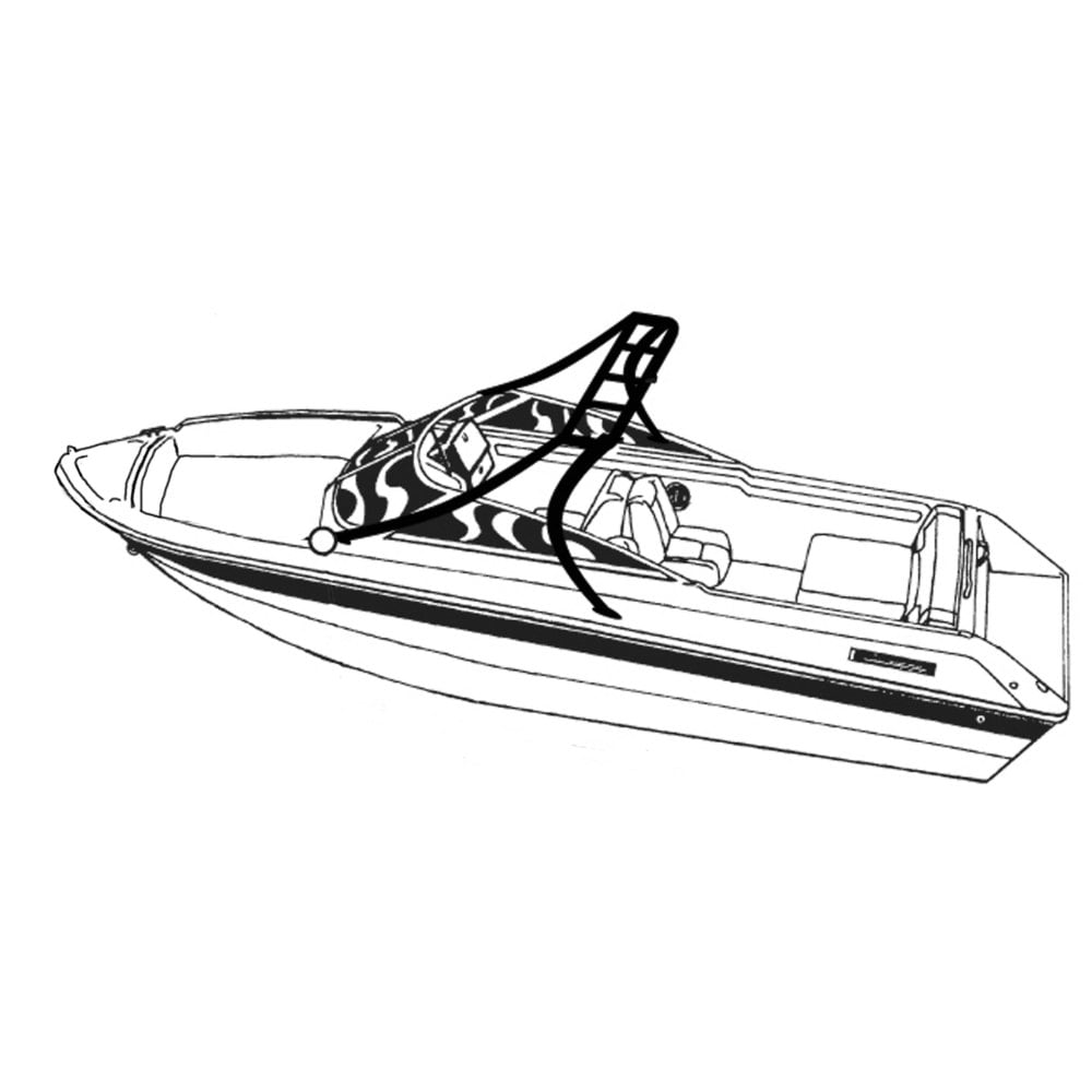 Carver 97121P 10 Specialty Cover For V Hull Runabout Boats With carver-97121p-10-specialty-cover-for-v-hull-runabout-boats-with