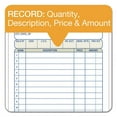 "Carbonless Sales Order Book, Three-Part Carbonless, 4.19 X 7.19, 50 ...