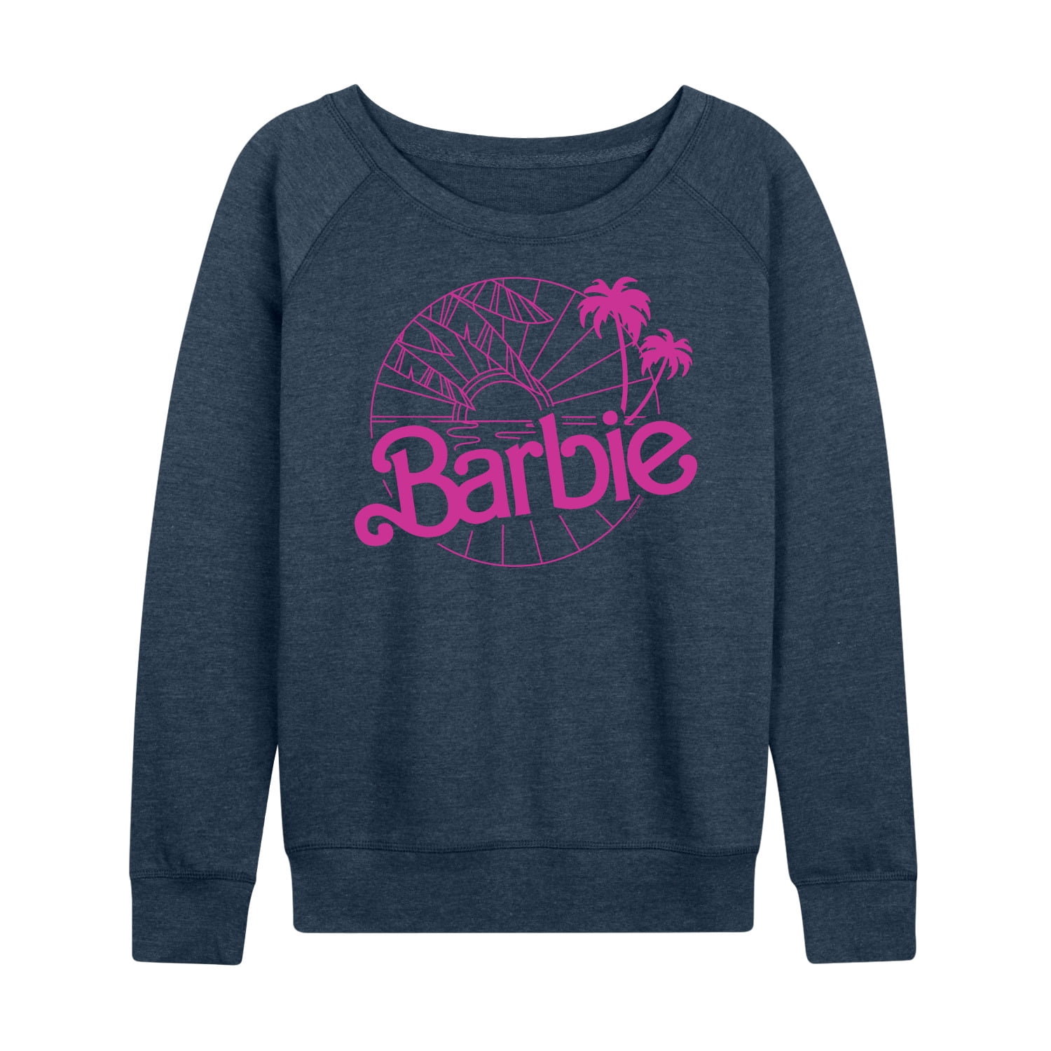 Barbie - Sunsets & Palm Trees - Women's Lightweight French Terry ...