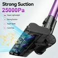 INSE Cordless Vacuum Cleaner,6-in-1 Stick Handheld Vacuum 25kPa Ultra ...