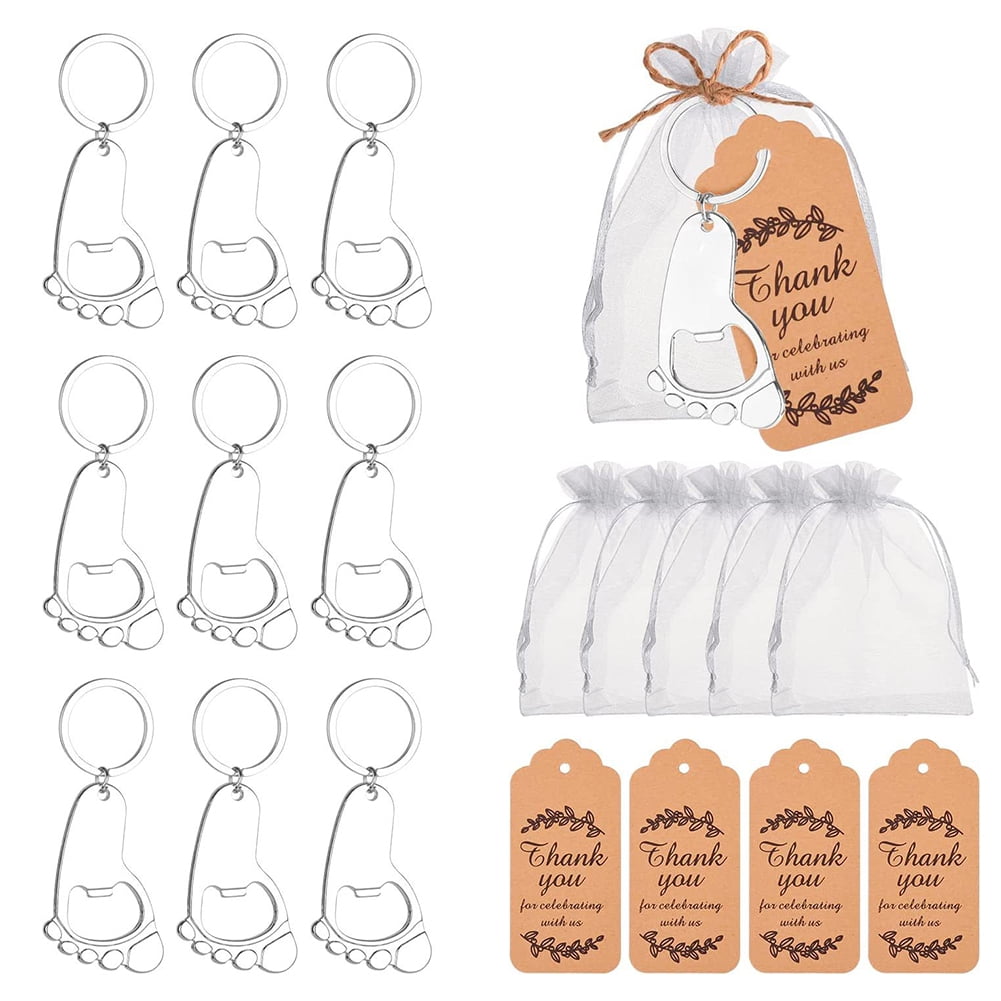Click here for Intime 20pcs Footprint Keychain Bottle Opener Set... prices