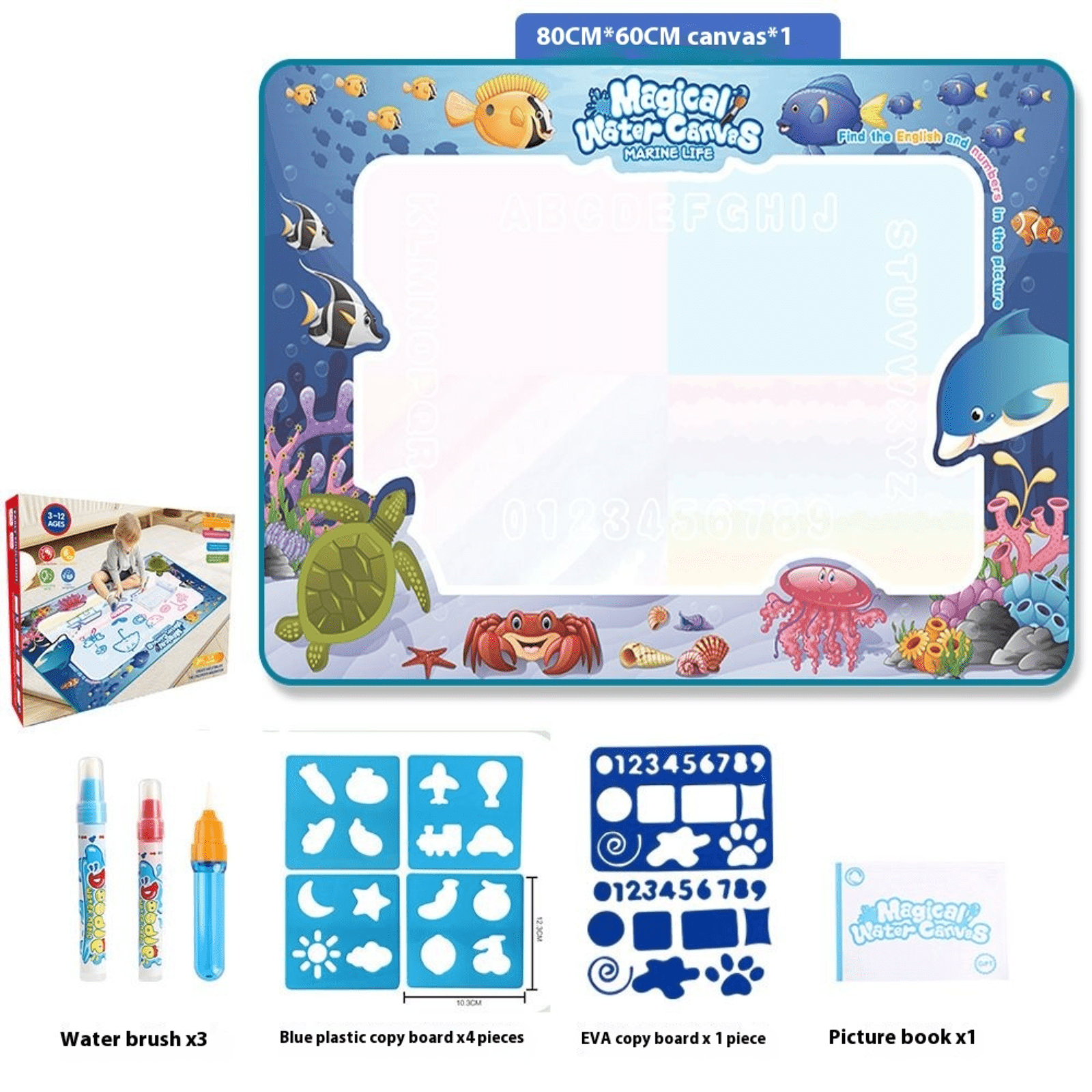 Click here for Unbranded Magic Water Doodle Mat For Kids - Reusab... prices