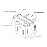 Straight Curve with Slide Rail Compound High Speed Composite Chamfering ...