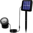 FJSHN-Solar Pond Spotlights, 12 LED Solar Underwater Lights with Dual ...