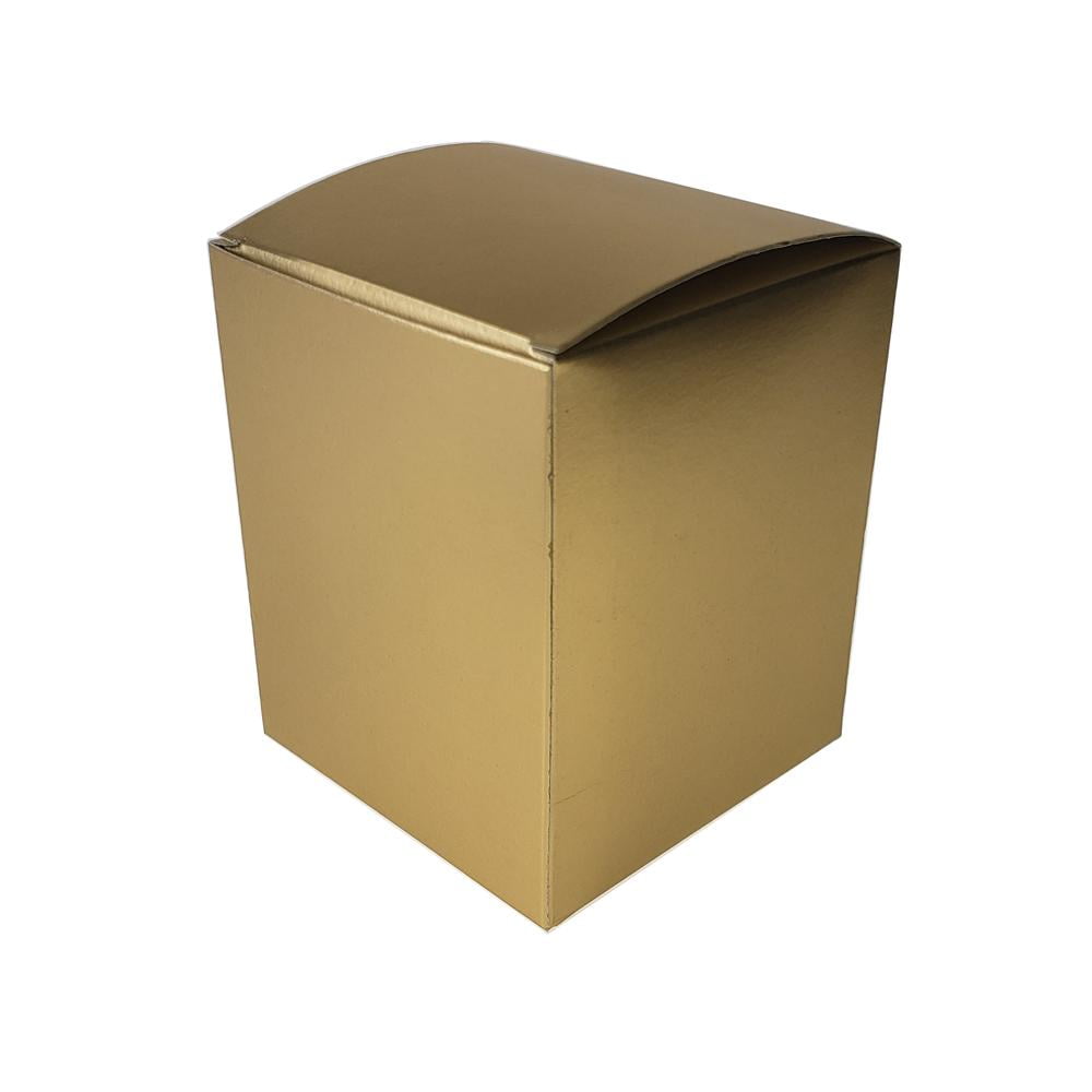 Rectangle Paper Gift Favor Boxes, 4-1/2-Inch, 12-Count, Gold - Walmart.com