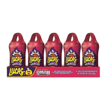 Lucas Muecas Cucumber, 0.88 oz, 10 Package - Walmart.com