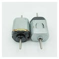 FC-130SA Mini 130 Dual Shaft Motor DC 3V 3.7V 5V 6V 25000RPM High Speed 20mm Electric Motor DIY ...