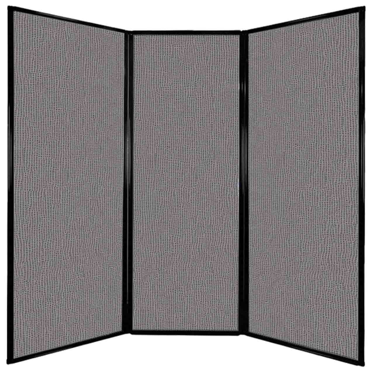 Versare Privacy Screen Folding Panel | 3 Panels | Slate 7'6" Wide x 7'4 ...