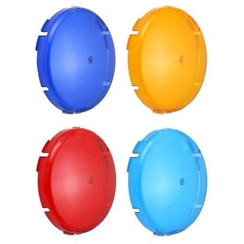 Hayward Snapin. Lens Kit - 1 Each Amber - Light Blue - Dark Blue & Red ...
